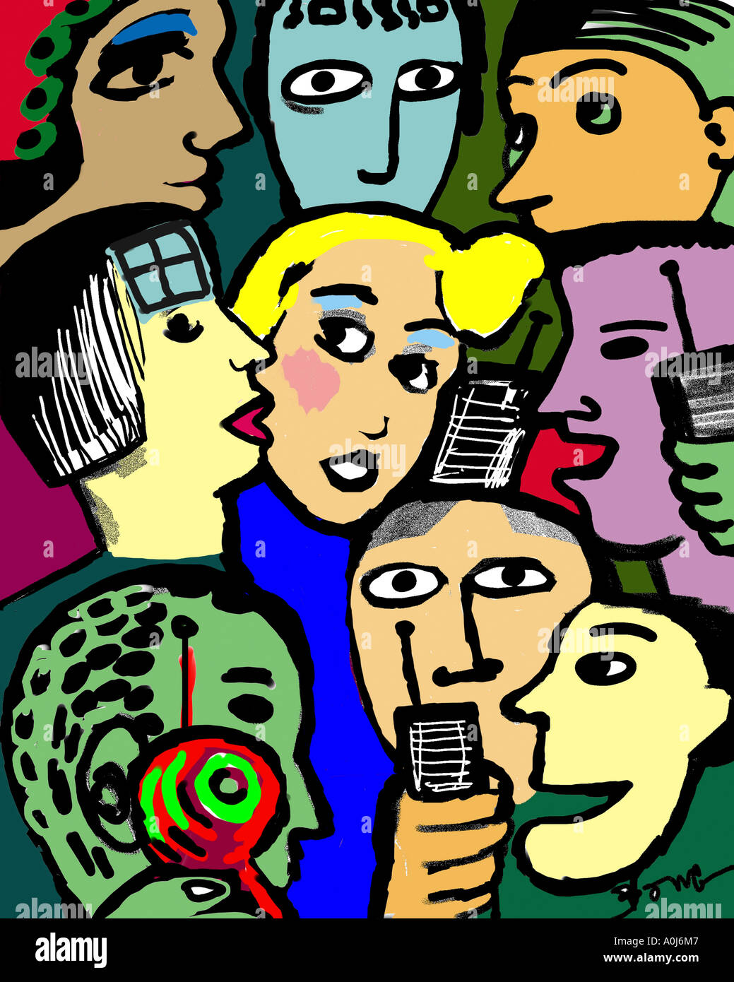 Diana ong people talking hi-res stock photography and images - Alamy