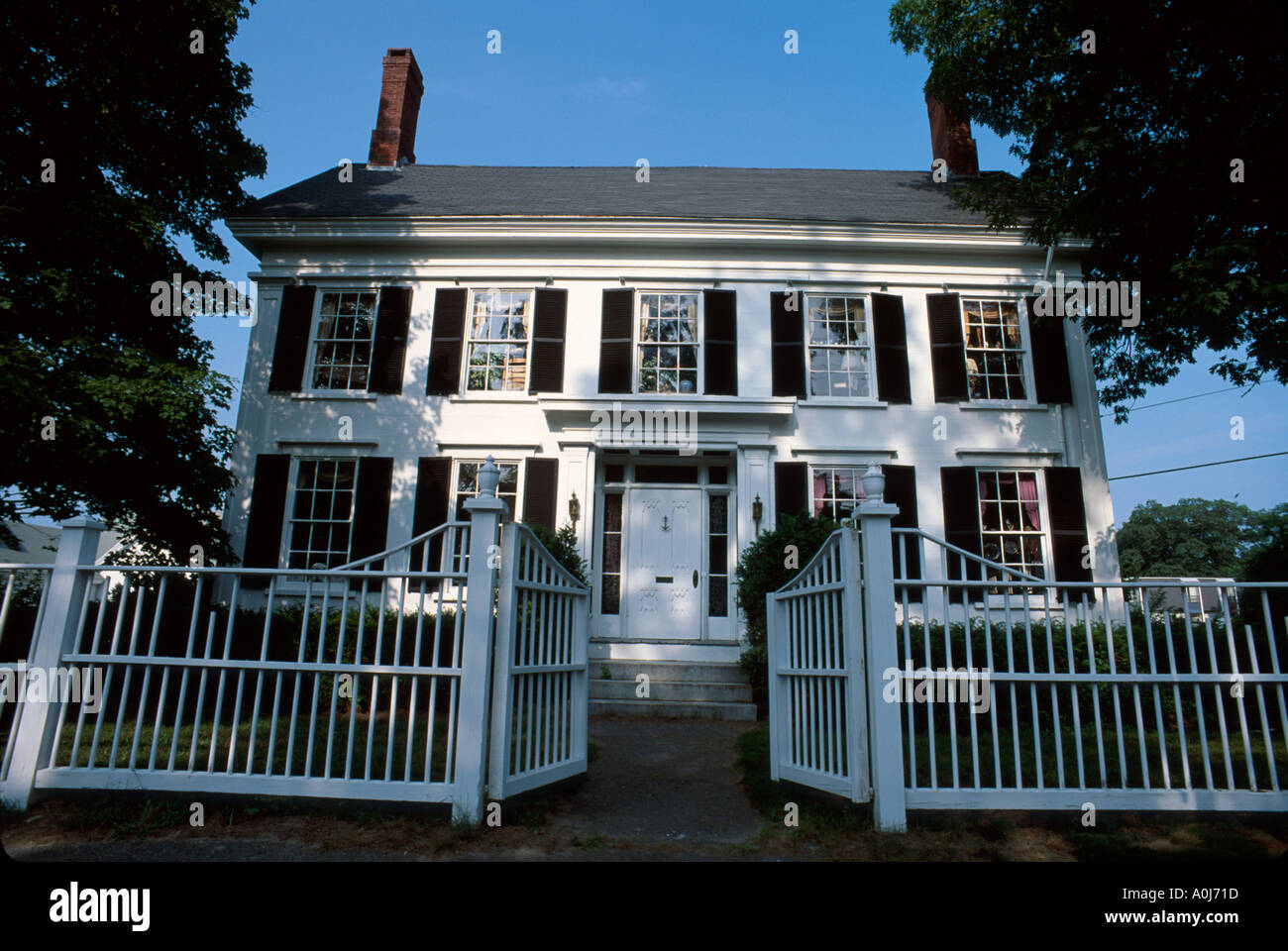 Maine,ME,New England,Down East,Brunswick Harriet Beecher Stowe house ...