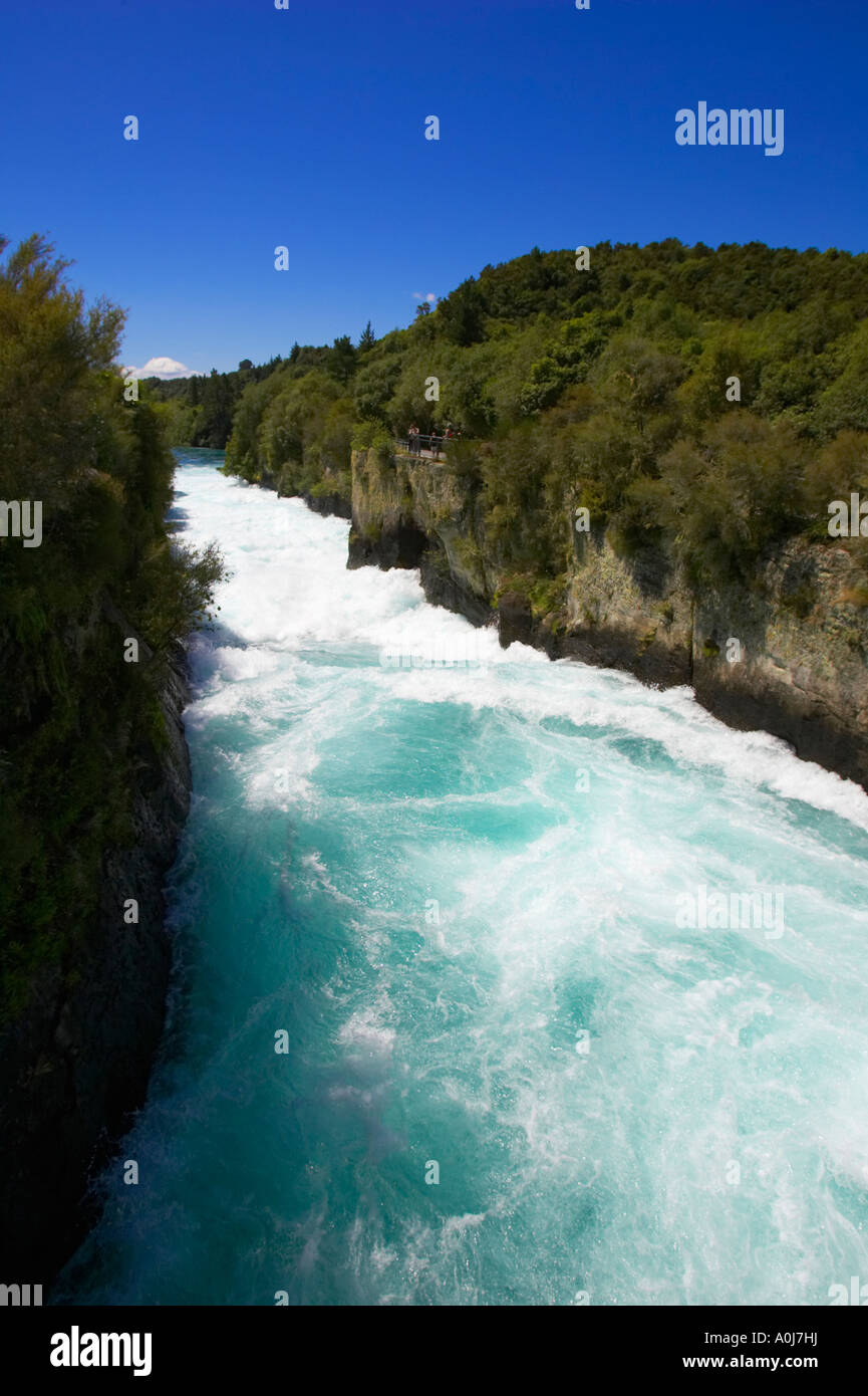 Huka Falls Waikato River in New Zealand Stock Photo - Alamy