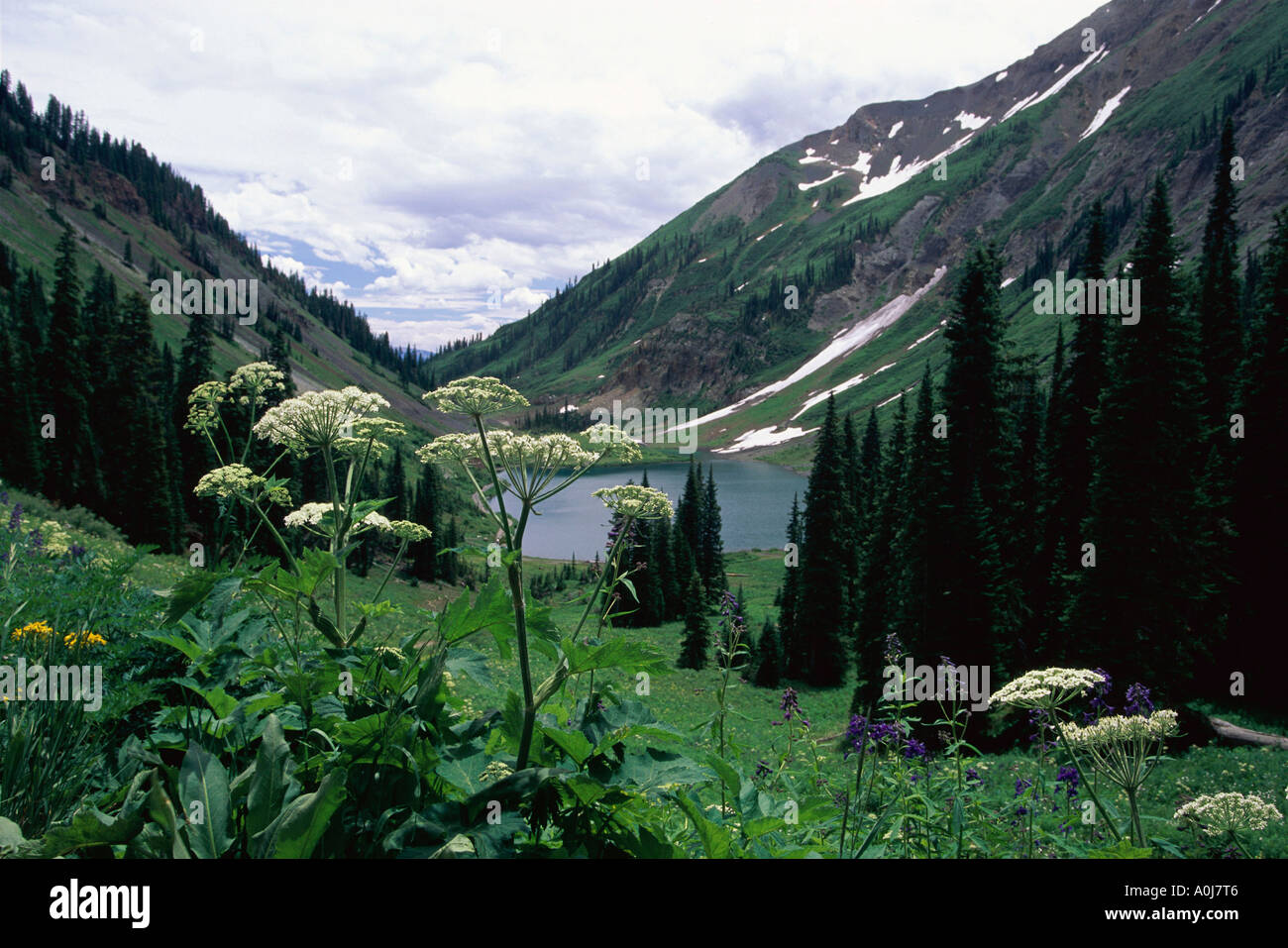 Emerald Lake Schofield Pass Gunnison National Forest Colorado, USA ...