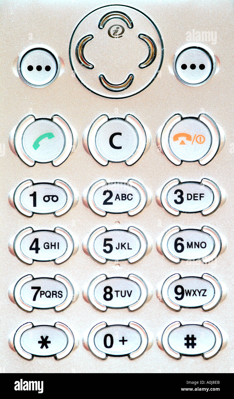 Alphanumeric keypad hi-res stock photography and images - Alamy