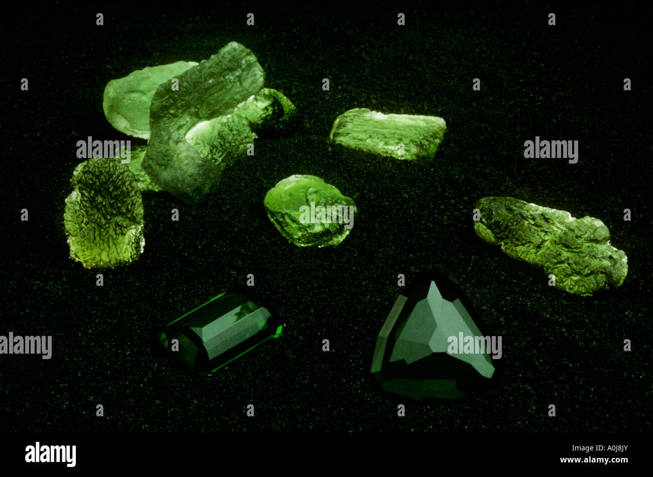 Glassy meteorite rock hi-res stock photography and images - Alamy