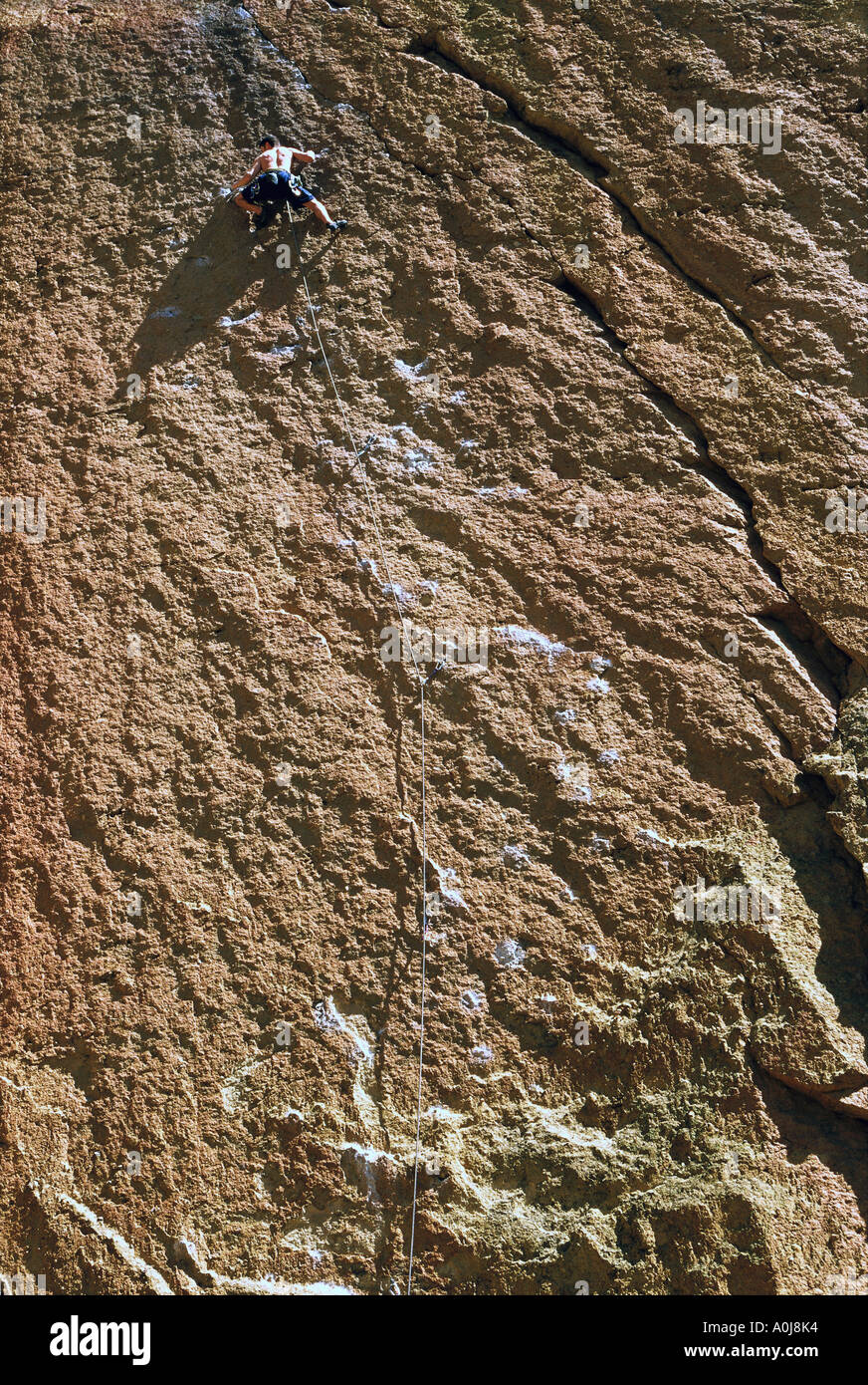 Skillful rock climber hi-res stock photography and images - Alamy