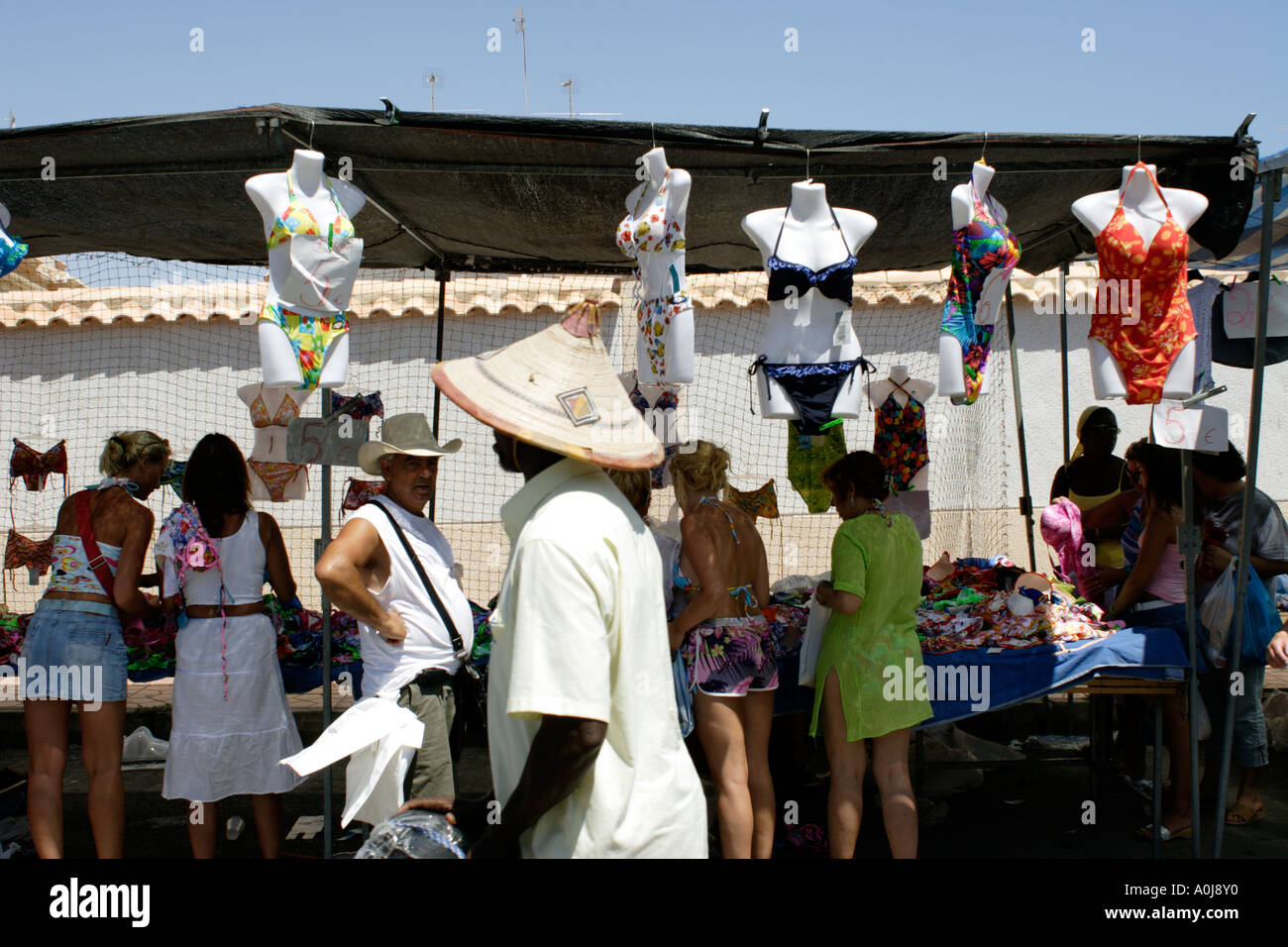 Beach market bikini hi-res stock photography and images - Alamy