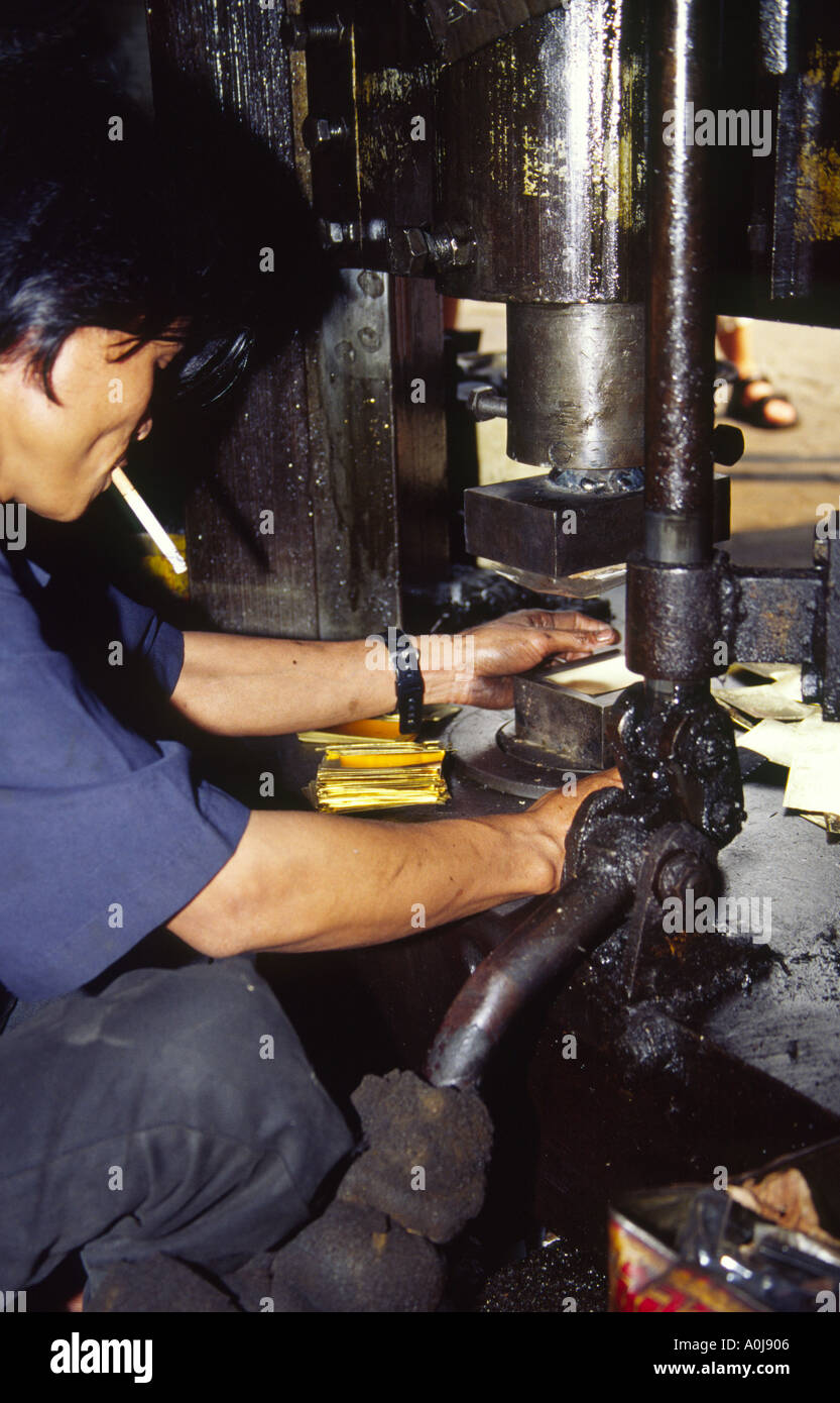 production of metal plates Stock Photo - Alamy