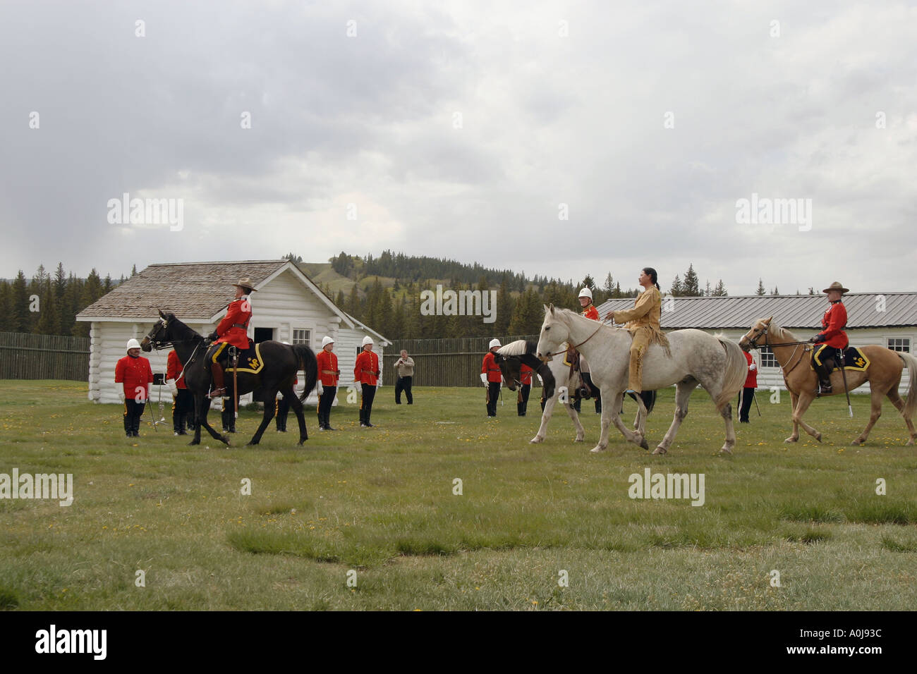 Fort Walsh Cypress Hills Saskatchewan Stock Photo - Alamy