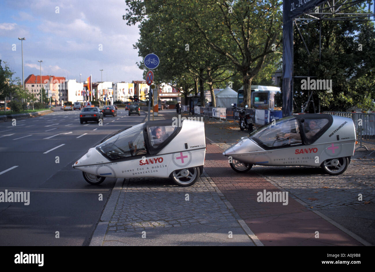 Germany Berlin Twike Cars Stock Photo - Alamy
