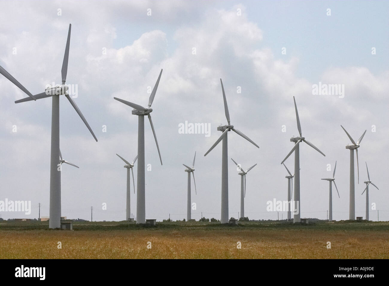 wind power station Stock Photo - Alamy