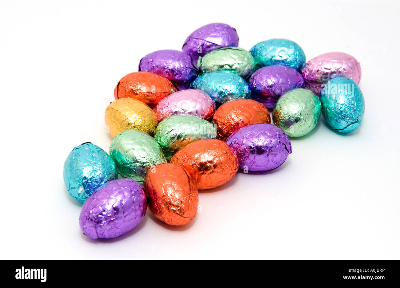 Mini easter eggs Stock Photo - Alamy