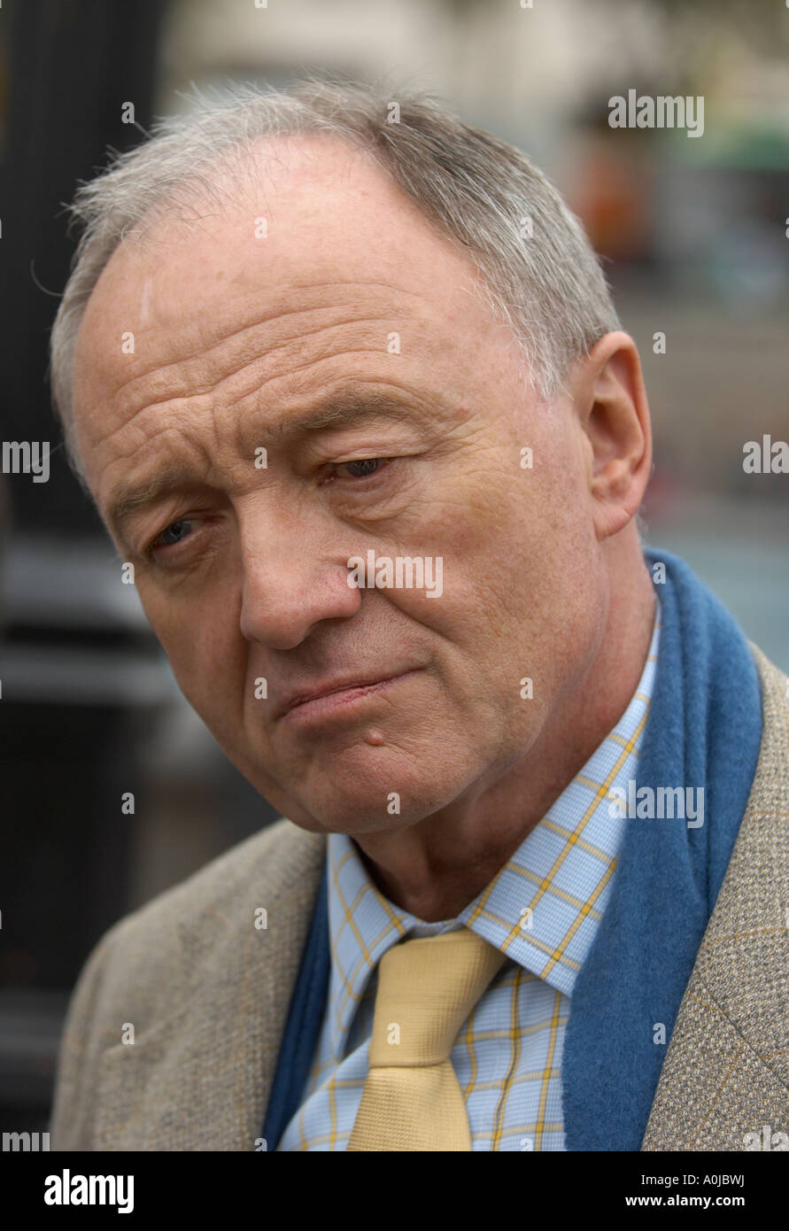 Ken Livingston Mayor of London Stock Photo - Alamy
