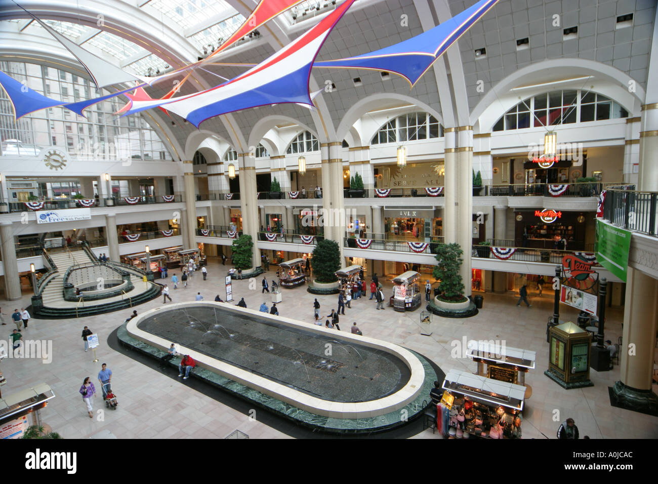Cleveland tower city complex hi-res stock photography and images - Alamy
