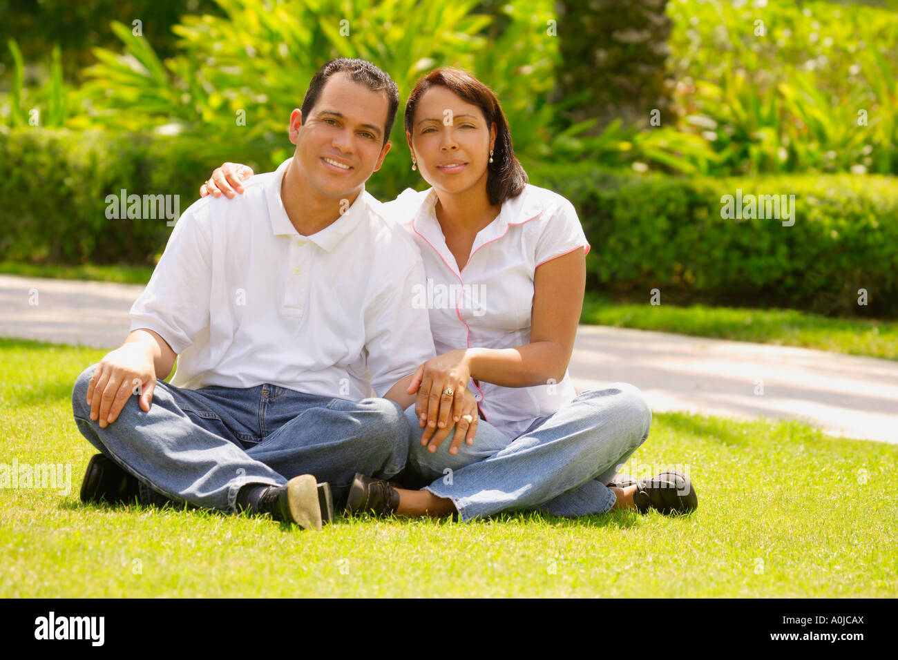 Portrait of a couple Stock Photo - Alamy