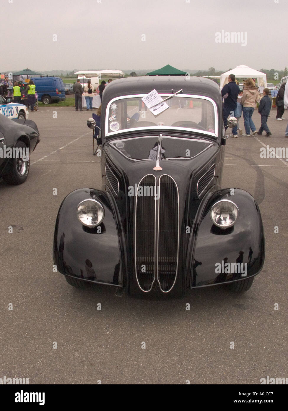 Fordson Classic American car at Car show Stock Photo - Alamy