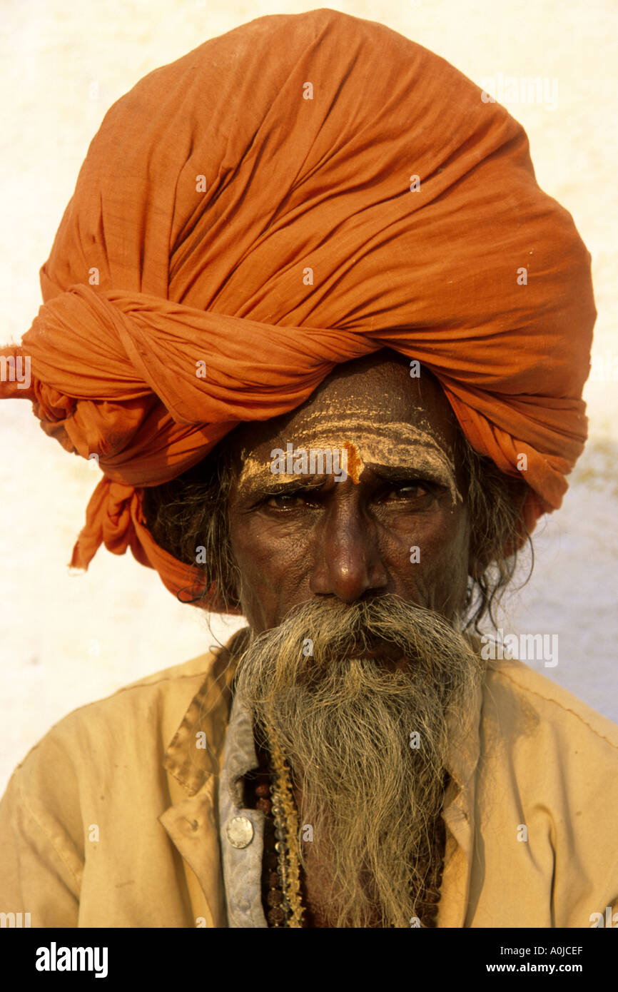 India holy man Stock Photo - Alamy