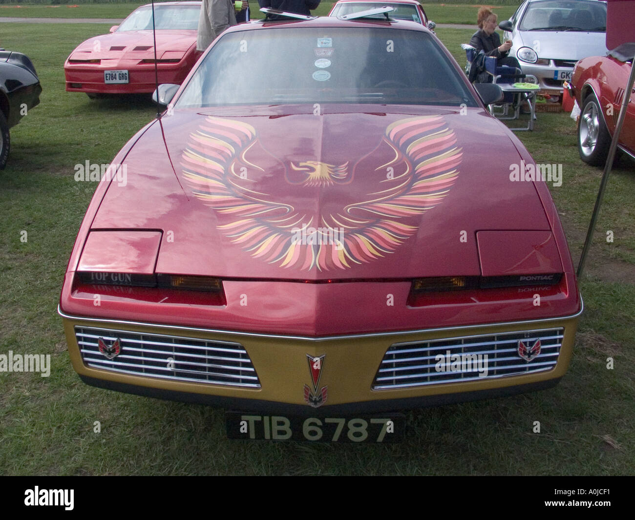 Pontiac Transam at Classic American Car show Stock Photo - Alamy