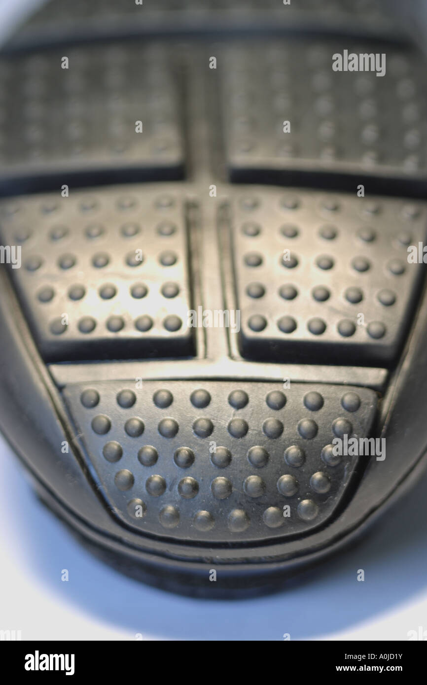 Shoe grip pattern on soul of shoe Stock Photo - Alamy