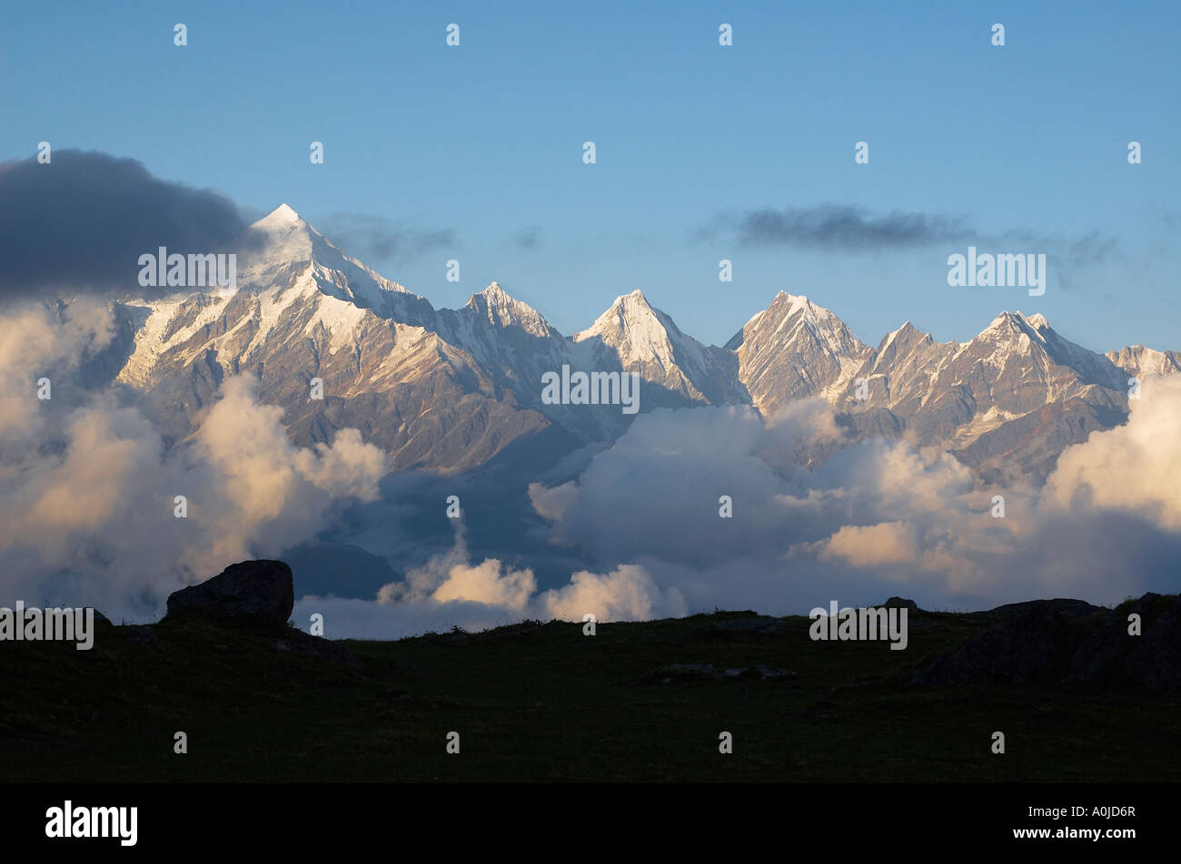 Panchuli, Uttaranchal, India Stock Photo - Alamy