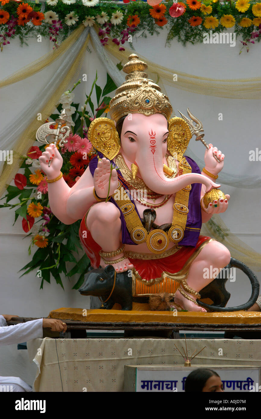 Ganesh Festival, Pune Stock Photo - Alamy