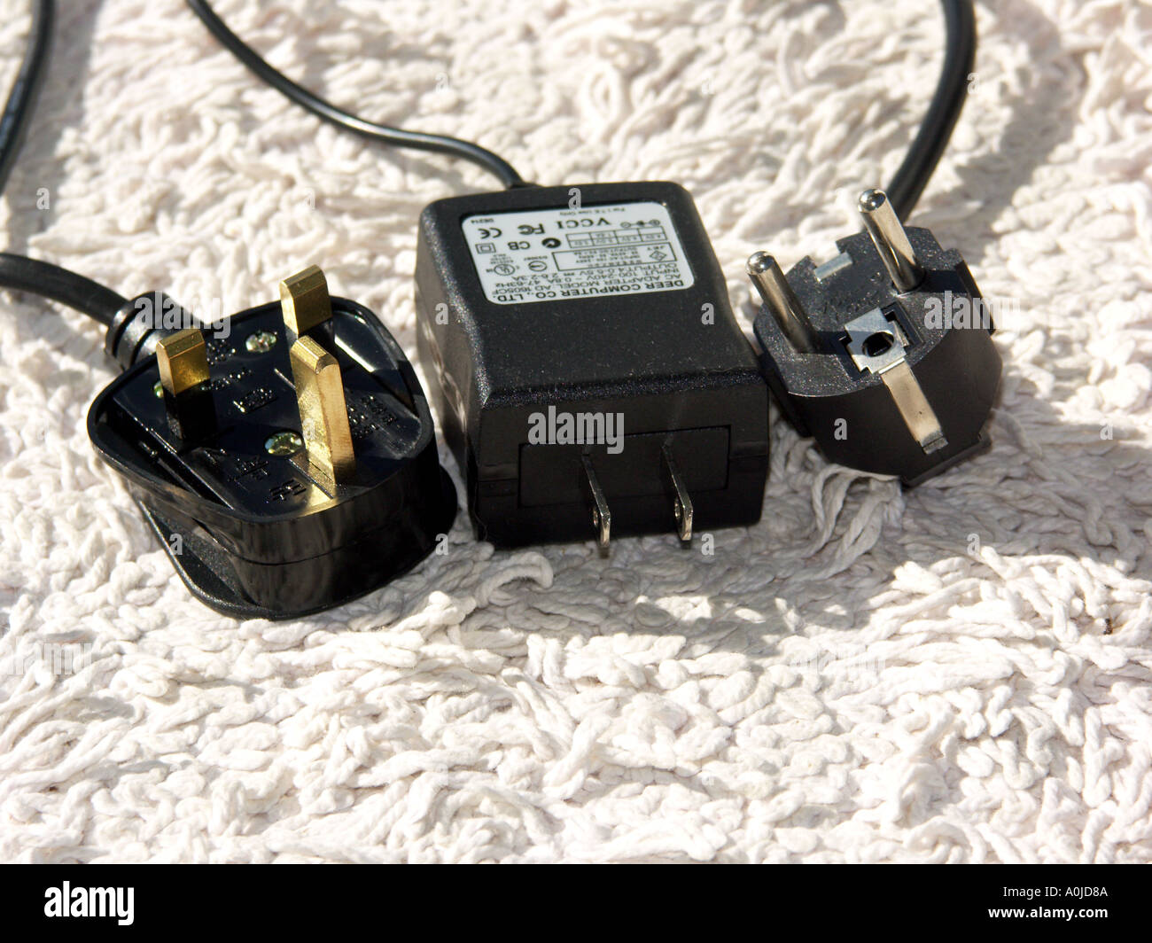 Standard British Three Pin European Two Pin and American Two Pin ...