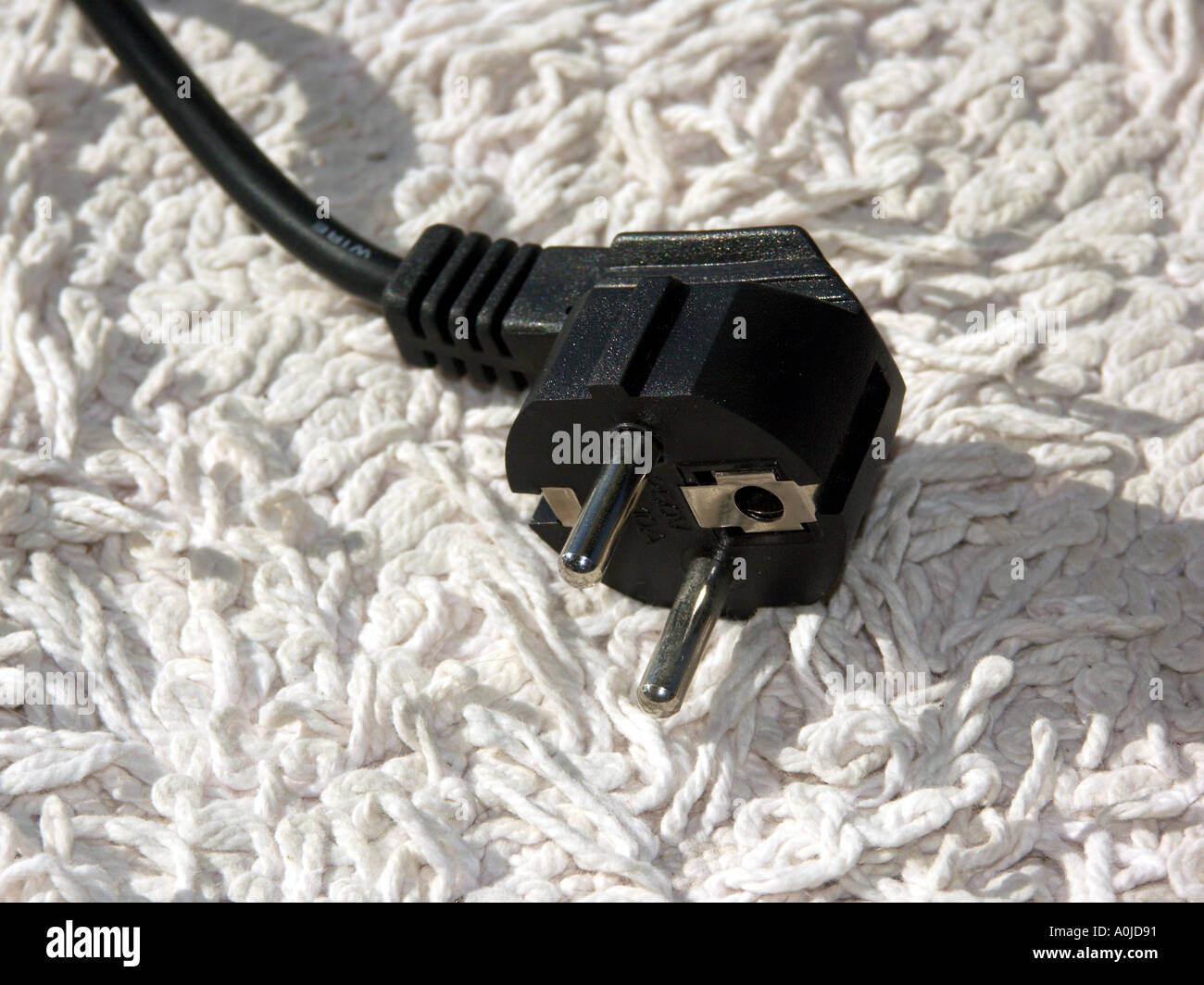 Two plugs in socket hi-res stock photography and images - Alamy