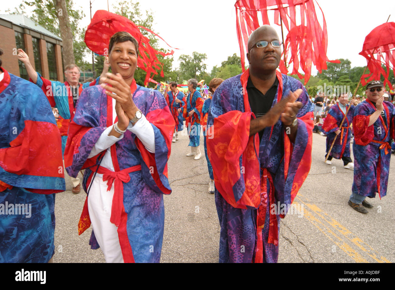 Cleveland ohio parade the circle hi-res stock photography and images ...