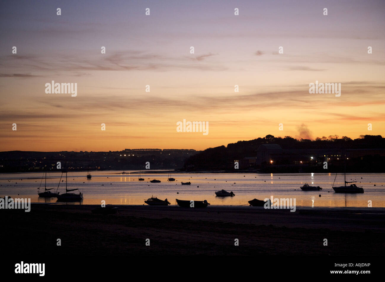 appledore devon estuary of the river torridge Stock Photo - Alamy
