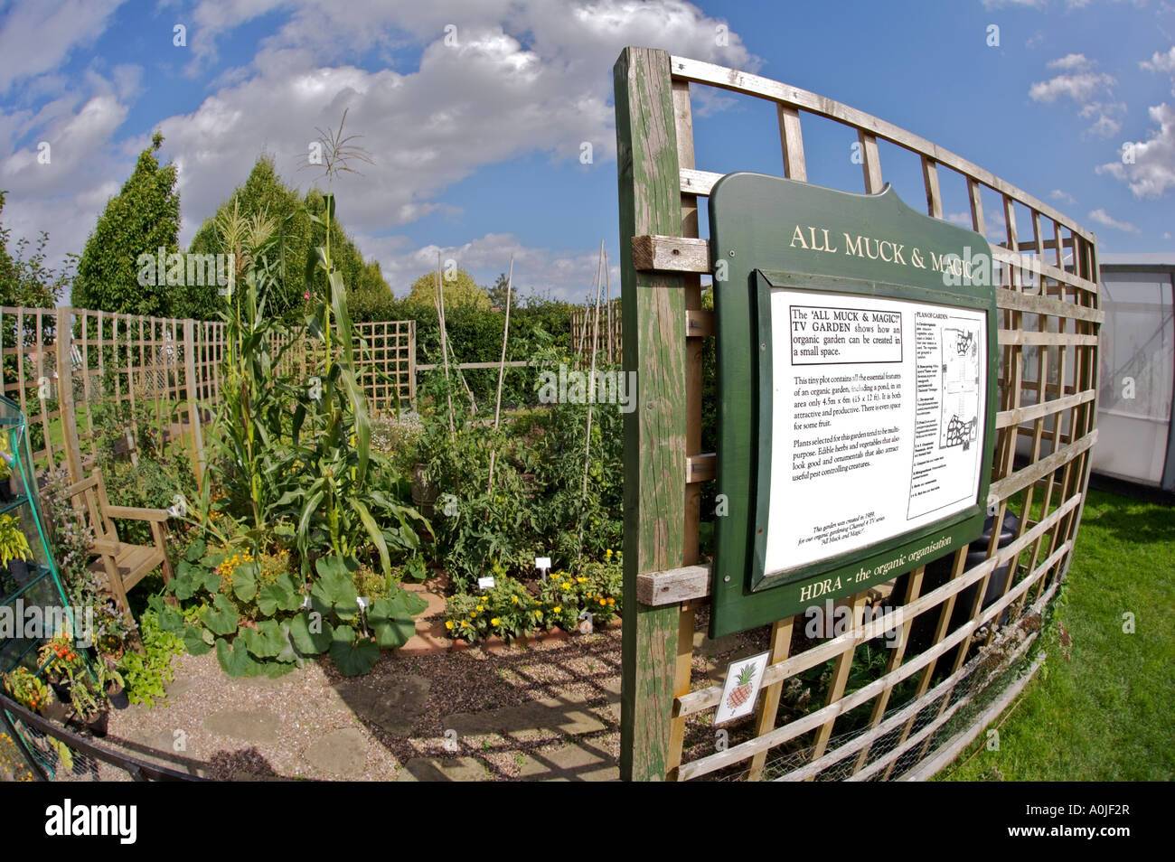 garden organic ryton ryton gardens warwickshire midlands england Stock ...