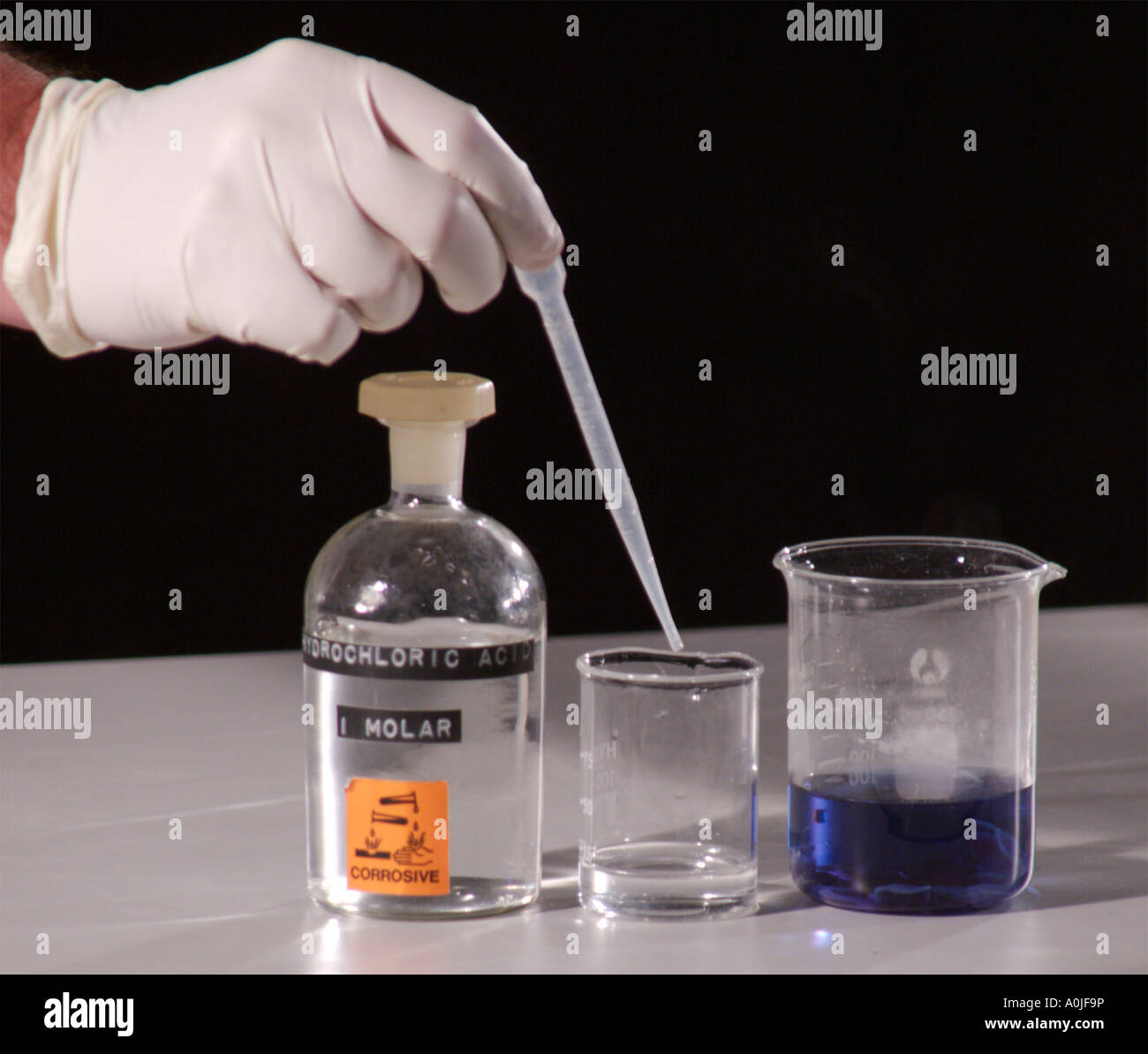 science laboratory equipment Stock Photo - Alamy