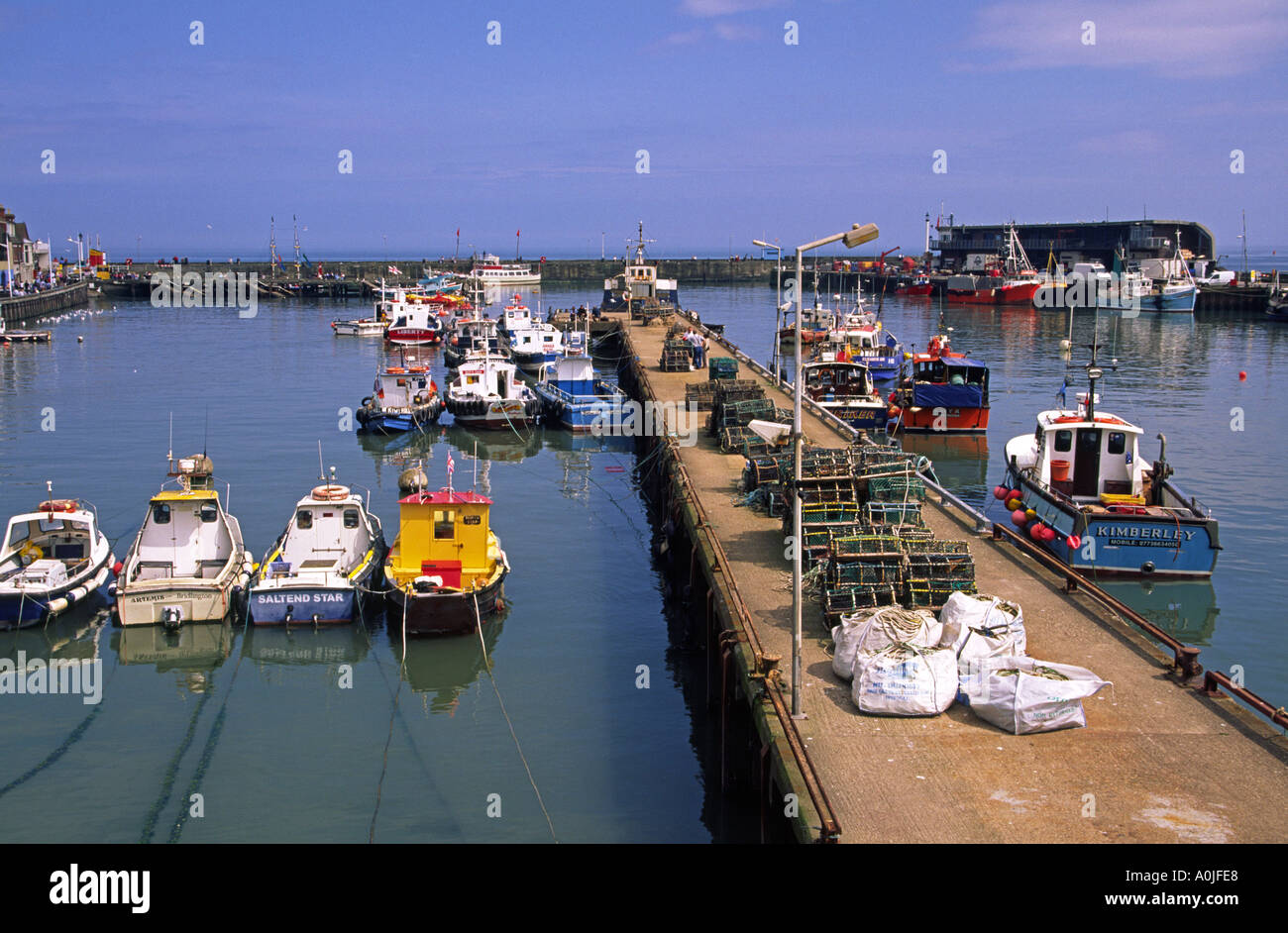 Bridlington fishing hi-res stock photography and images - Alamy