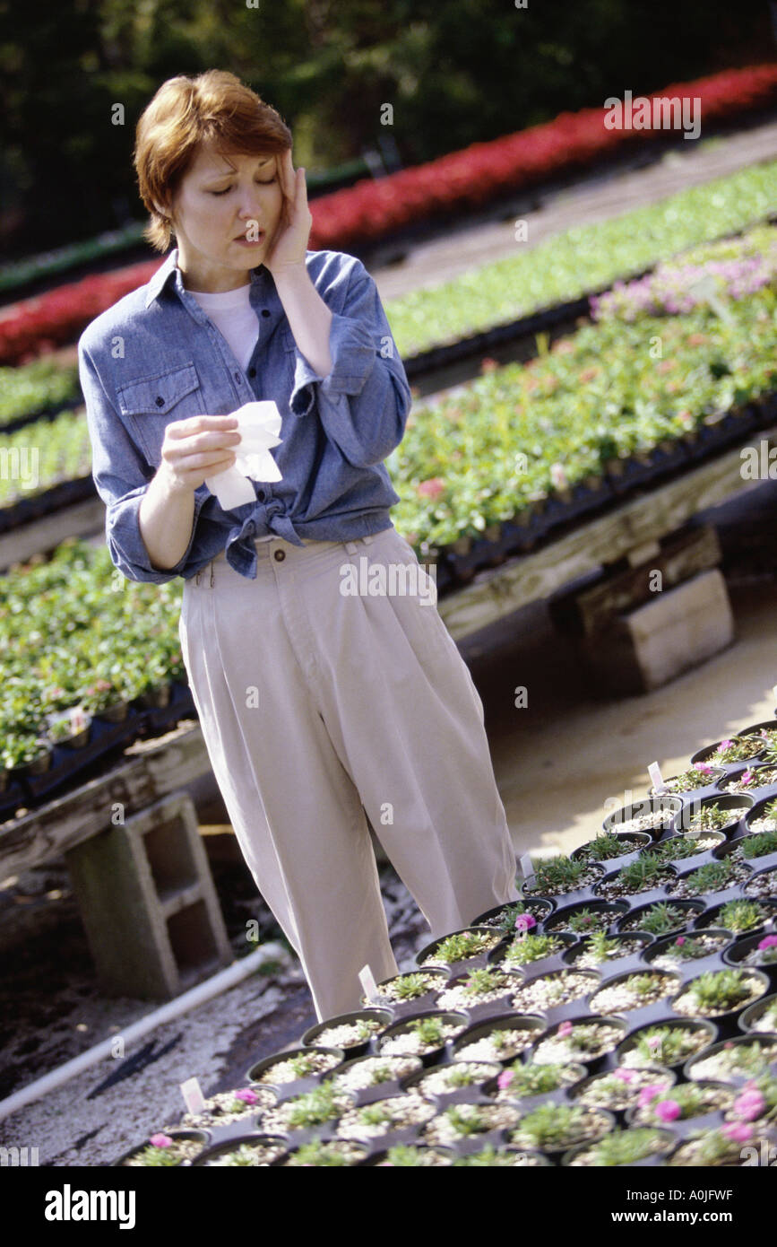 Woman in a handkerchief hi-res stock photography and images - Alamy