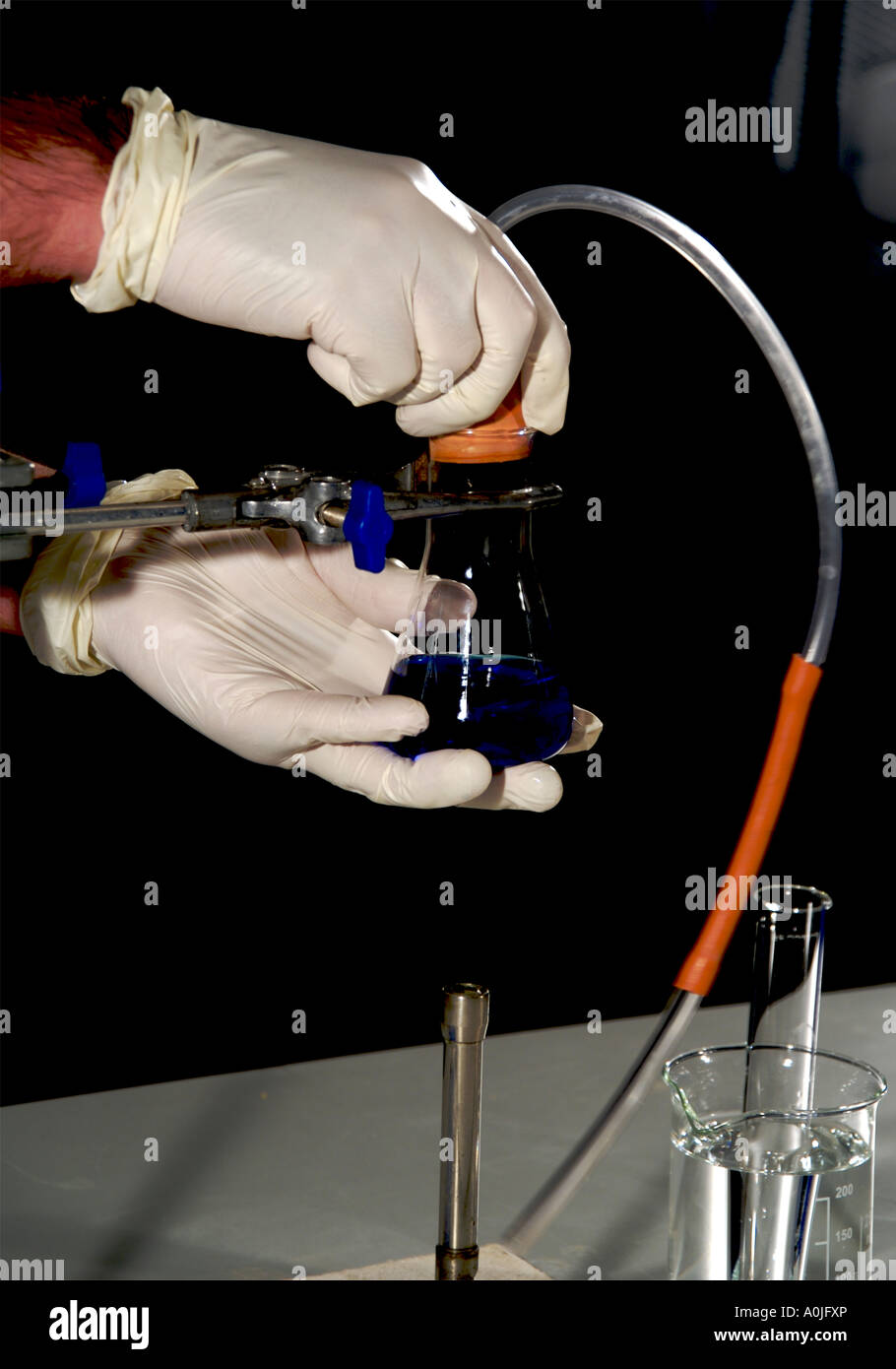 science laboratory equipment Stock Photo - Alamy