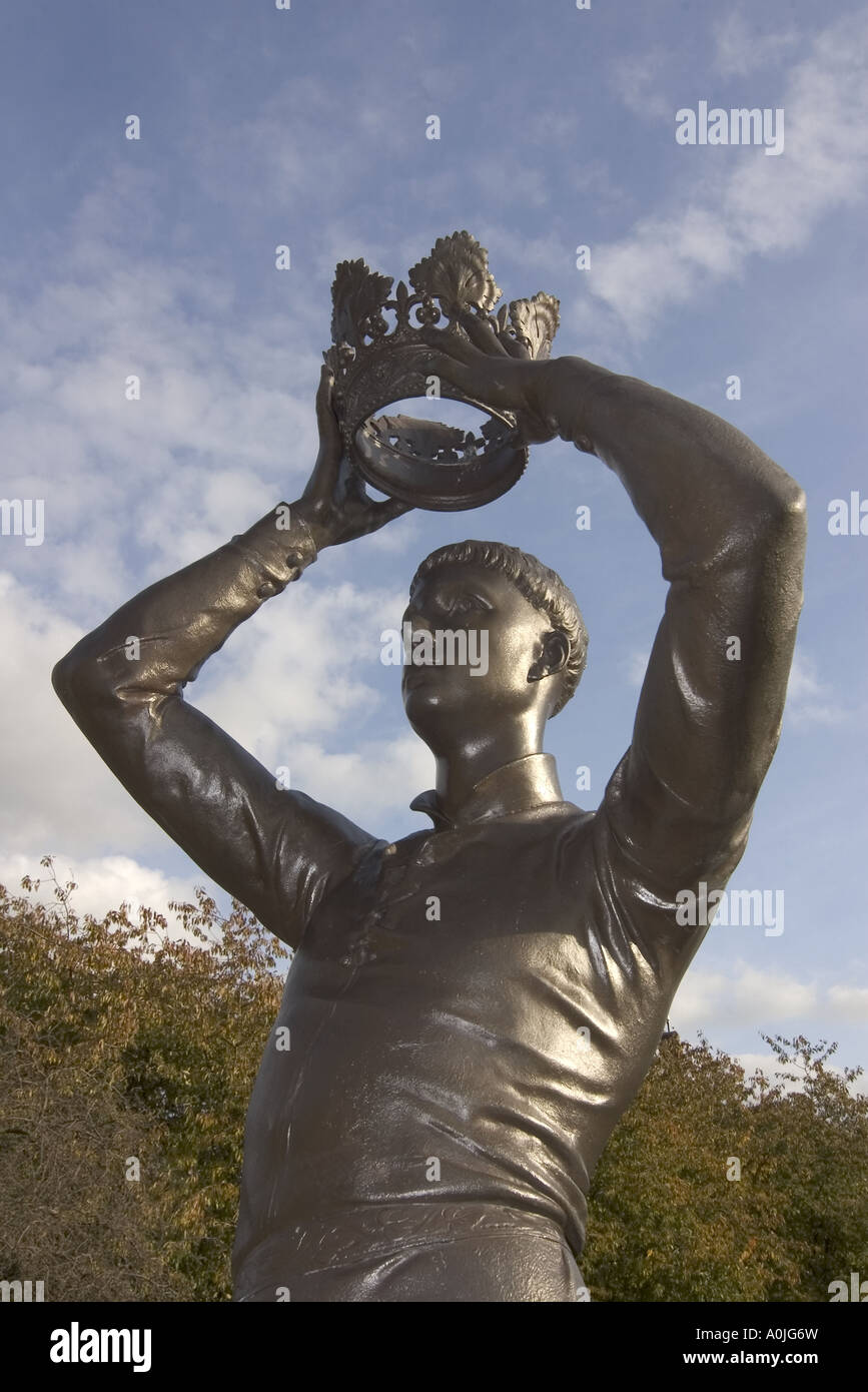 statue of shakespearean character the gower memorial stratford upon ...