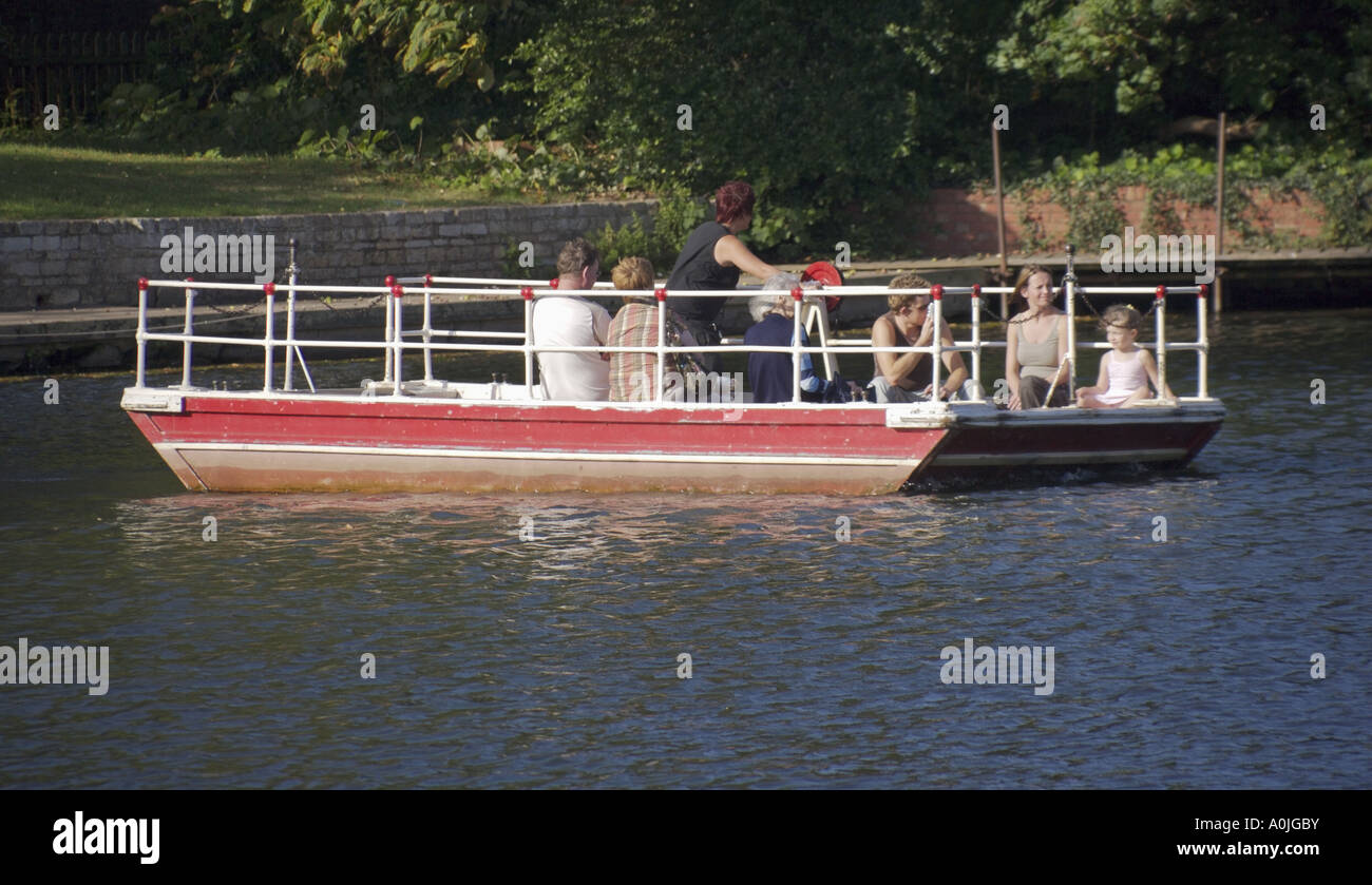 stratford upon avon warwickshire england foot ferry across the river ...