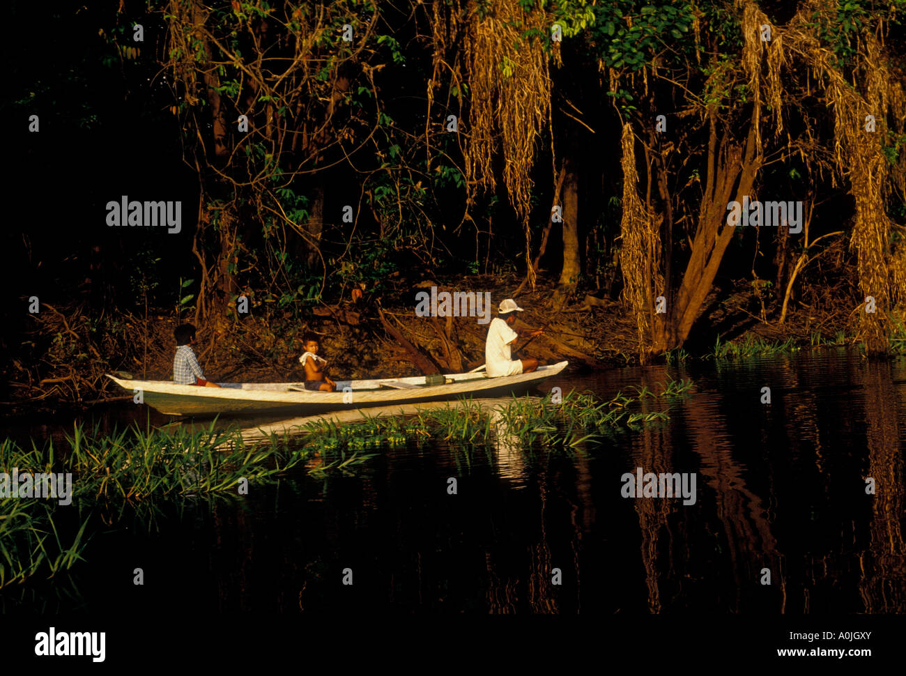 Amazonian man hunting bow arrow hi-res stock photography and images - Alamy