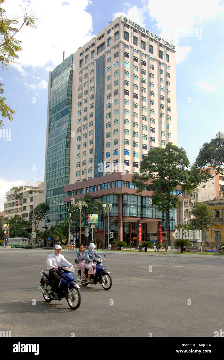 Modern building in Saigon Vietnam Stock Photo - Alamy