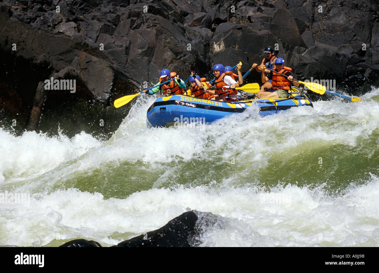 Rafting Victoria Falls High Resolution Stock Photography and Images - Alamy