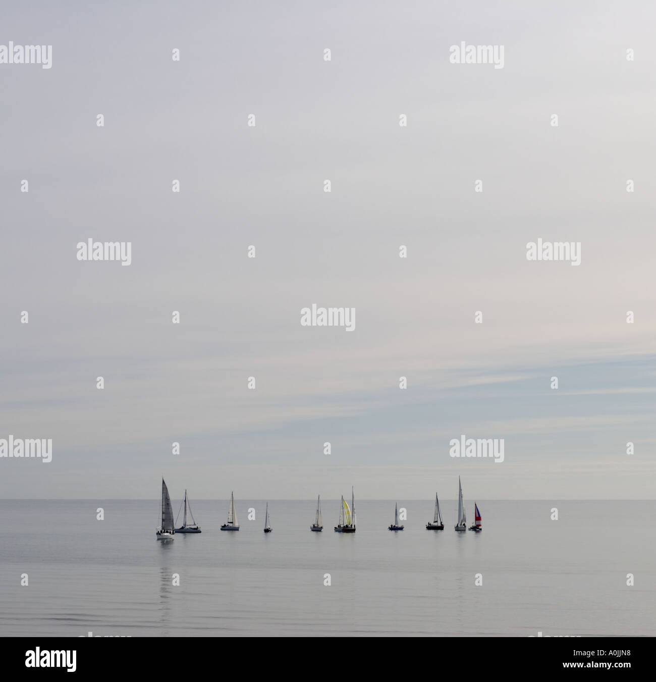 Group of sailing boats hi-res stock photography and images - Alamy
