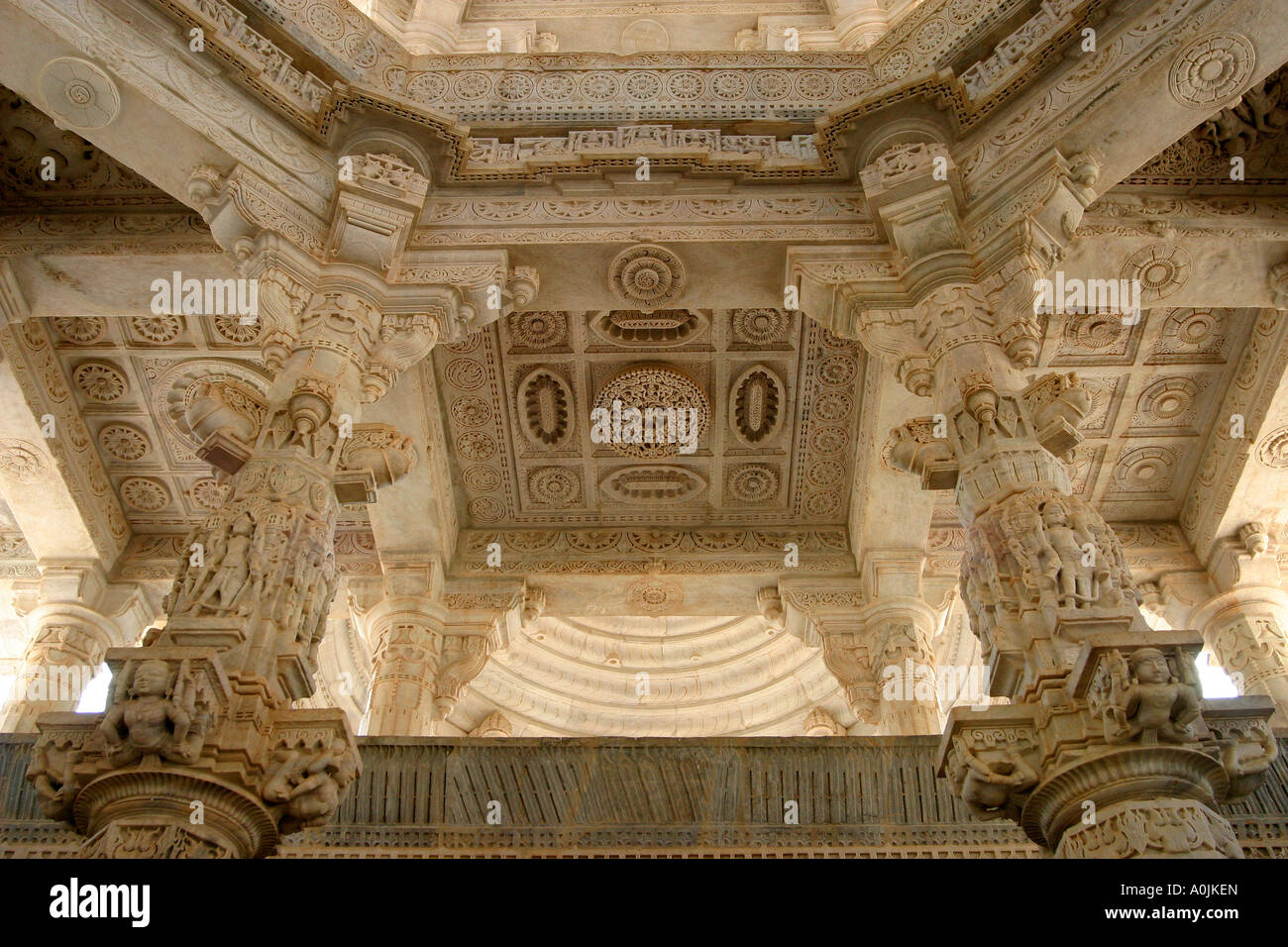 Adinath temple at Ranakpur, Rajasthan, India Stock Photo - Alamy