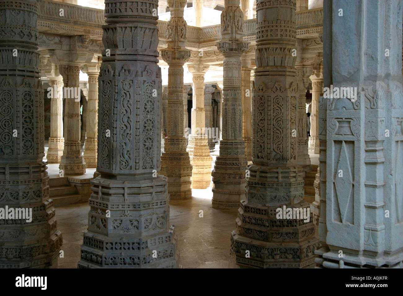 Adinath temple at Ranakpur, Rajasthan, India Stock Photo - Alamy
