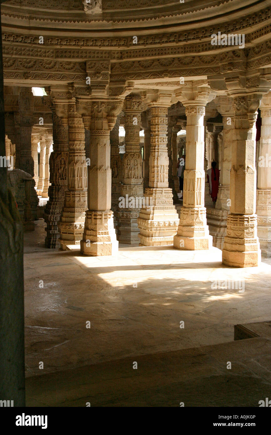 Adinath temple at Ranakpur, Rajasthan, India Stock Photo - Alamy