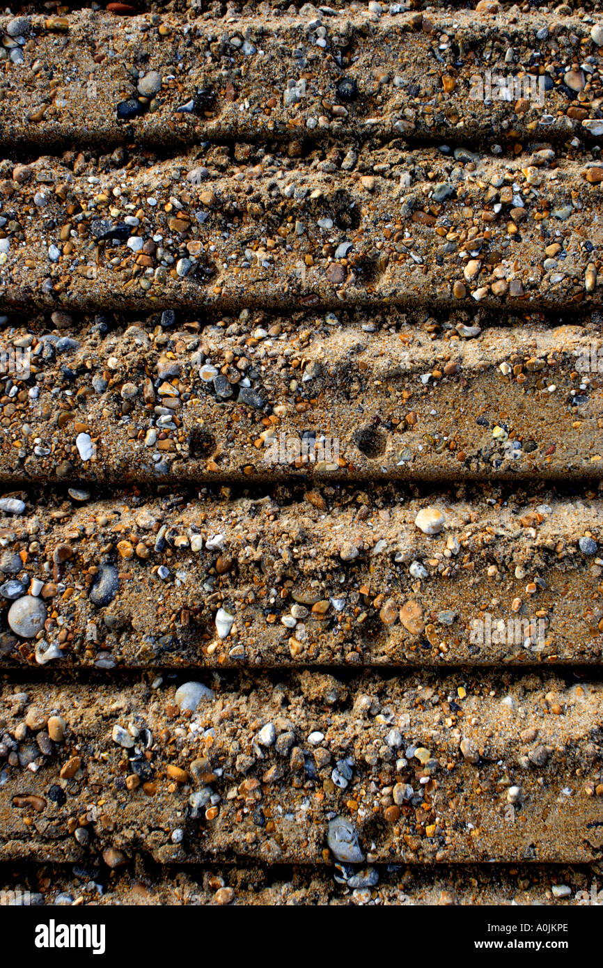 Tractor marks in sand Stock Photo - Alamy