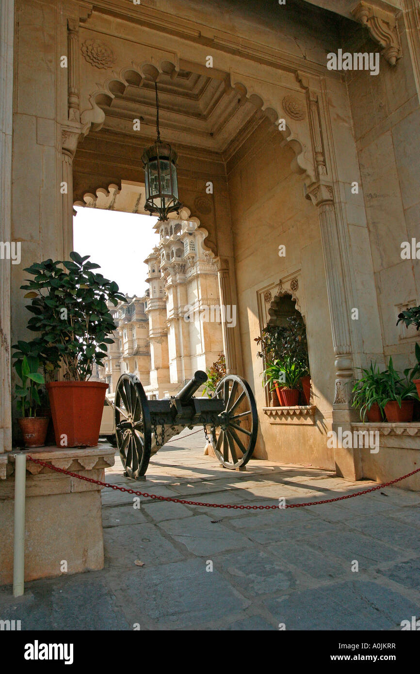 The Tripolia Gate, the City Palace, Udaipur, Rajasthan, India Stock ...