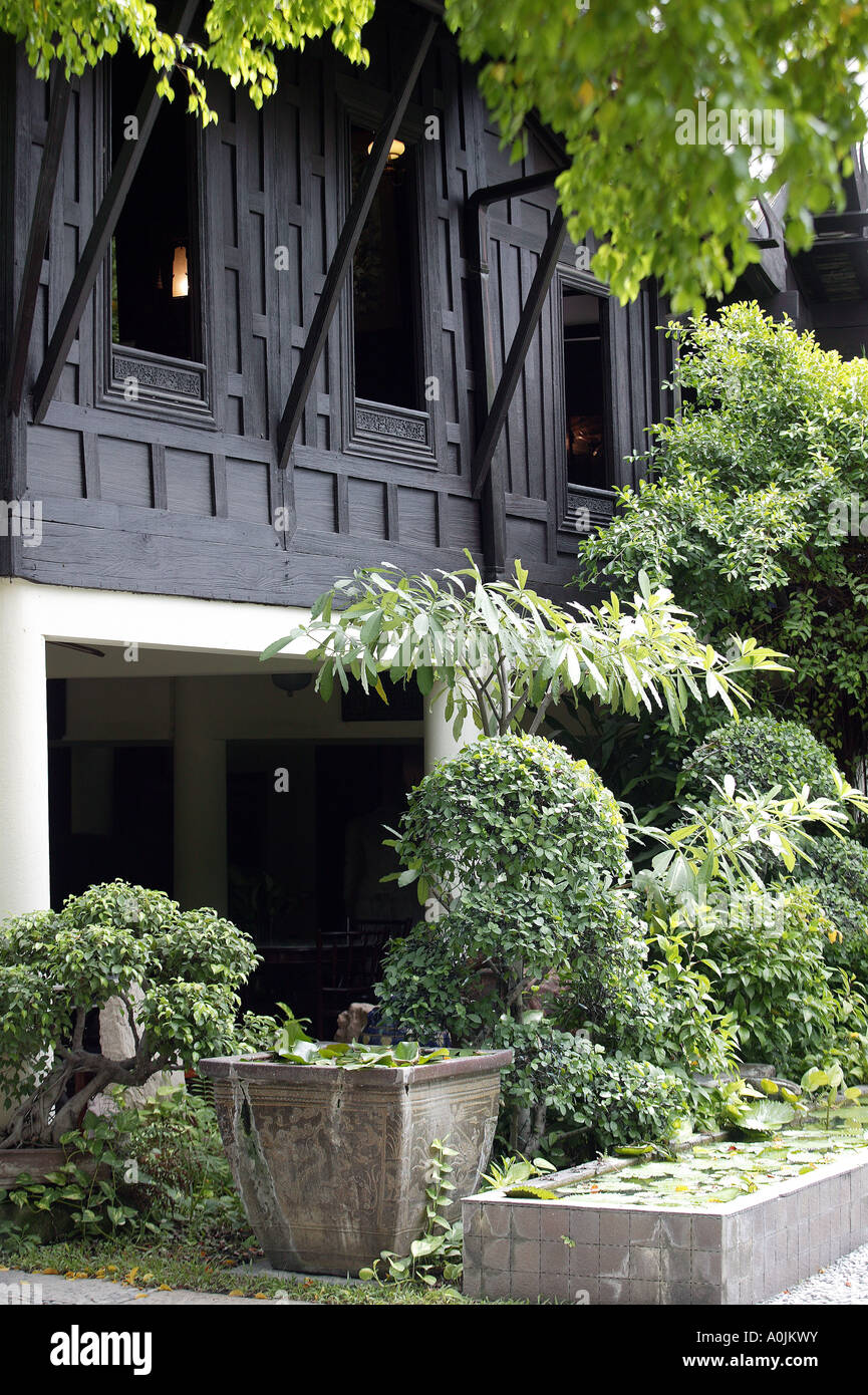 Suan Pakkad Palace in Bangkok Thailand The palace stands in tropical ...