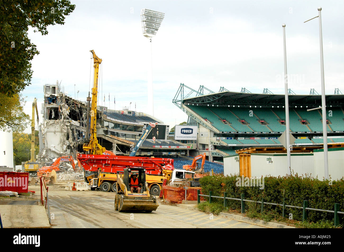The Melbourne Cricket Ground, (MCG) redevelopment, Melbourne, Victoria ...