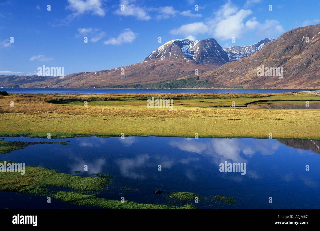 Ben Alligin Torridon Stock Photo - Alamy