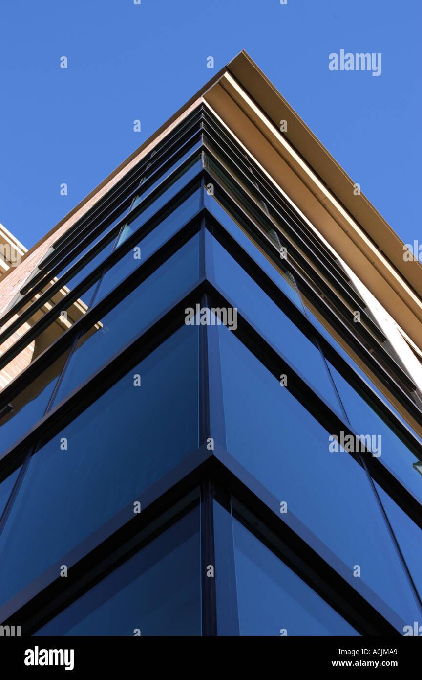 Close up of Modern glass fronted building Stock Photo - Alamy
