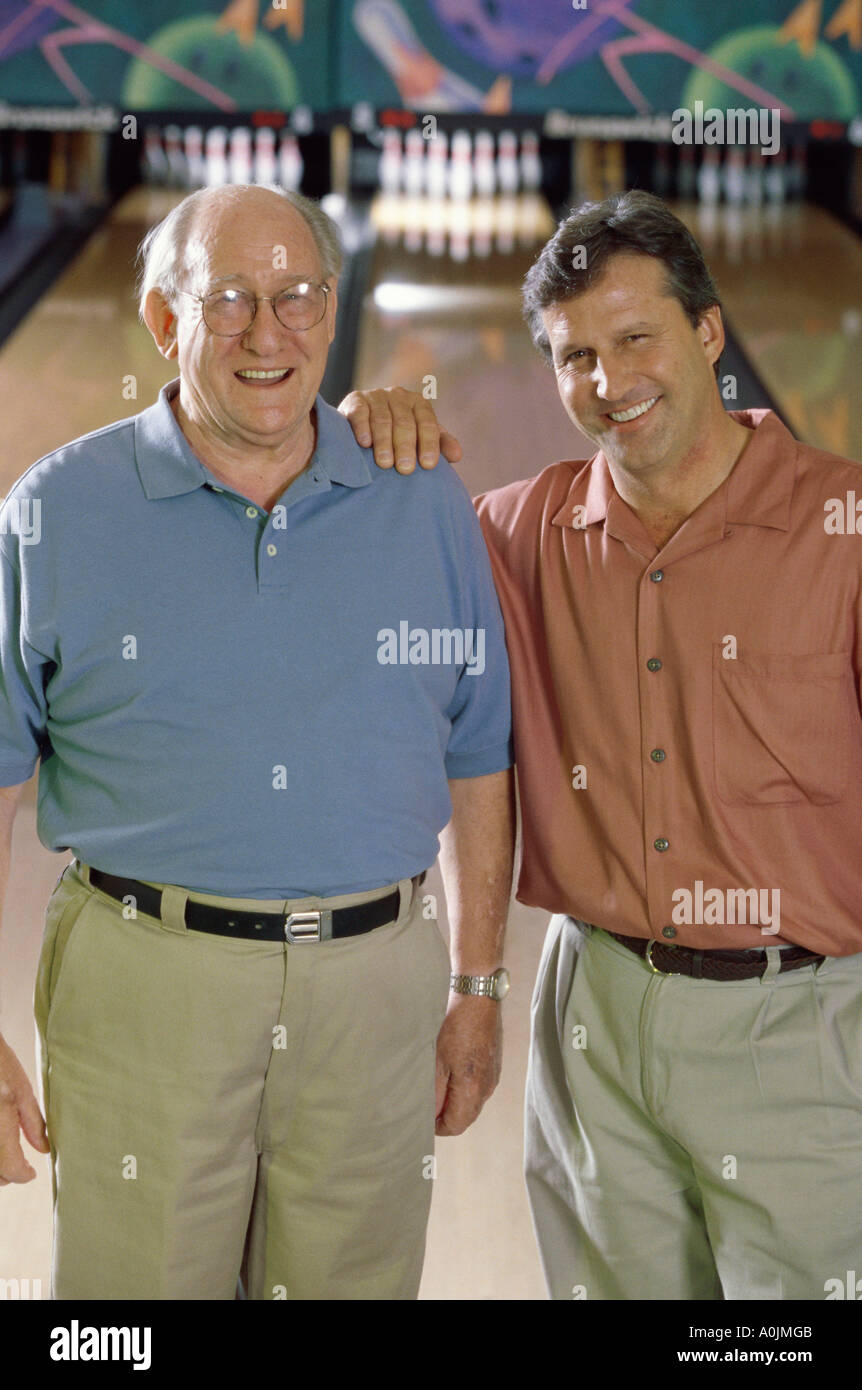 Portrait of a father with his son Stock Photo - Alamy