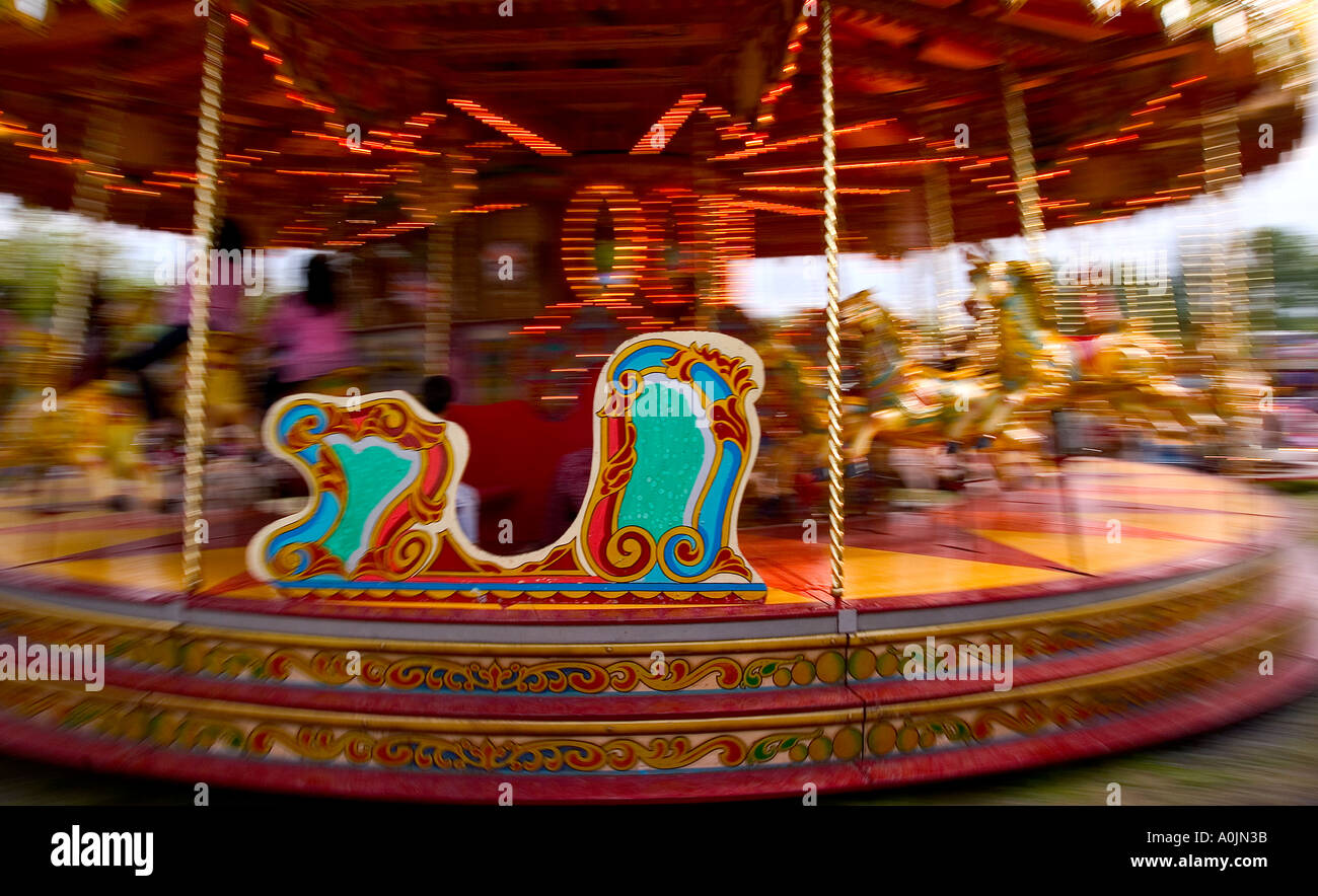 Steam powered merry go round carousel hi-res stock photography and ...