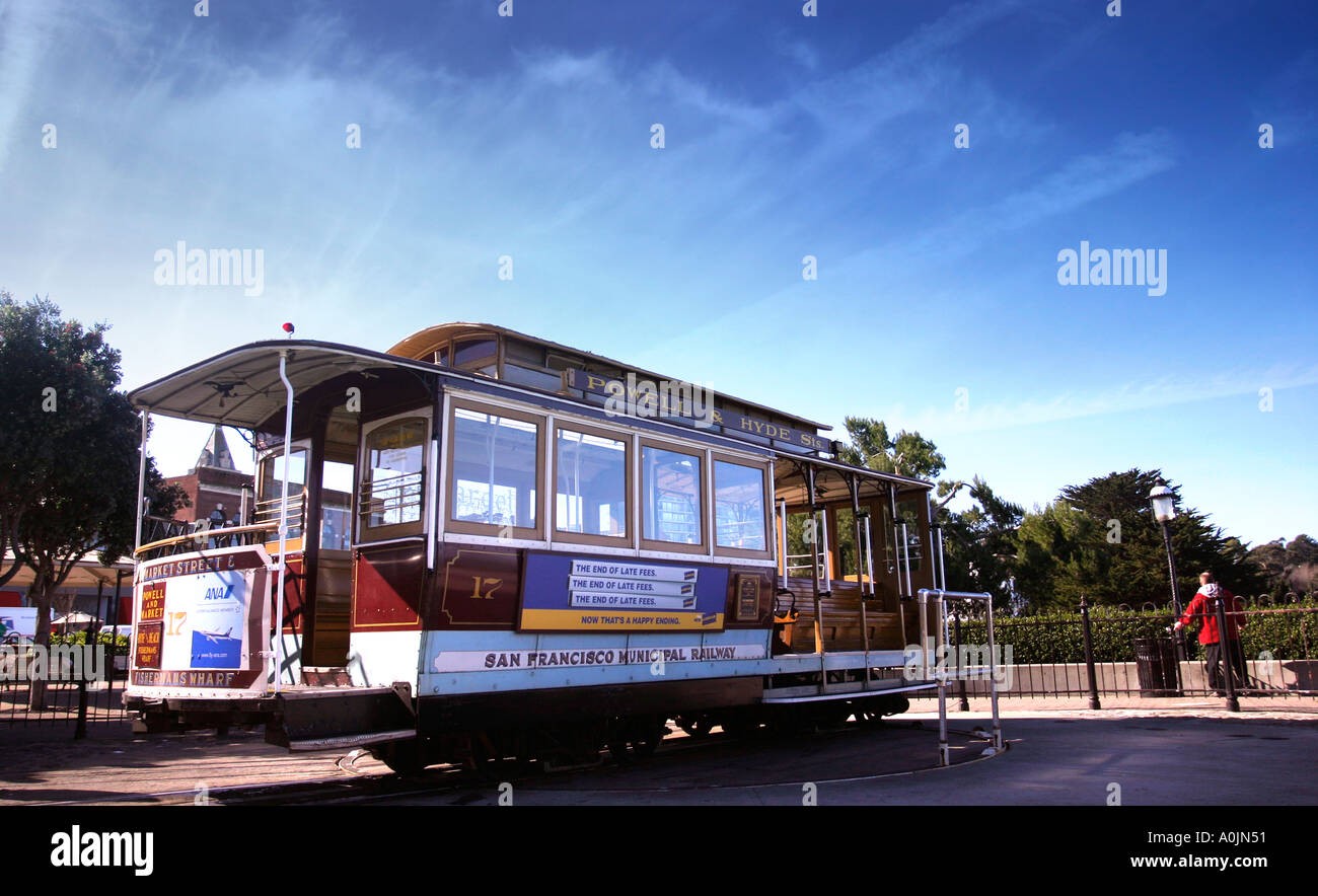 San Francisco tram Stock Photo - Alamy
