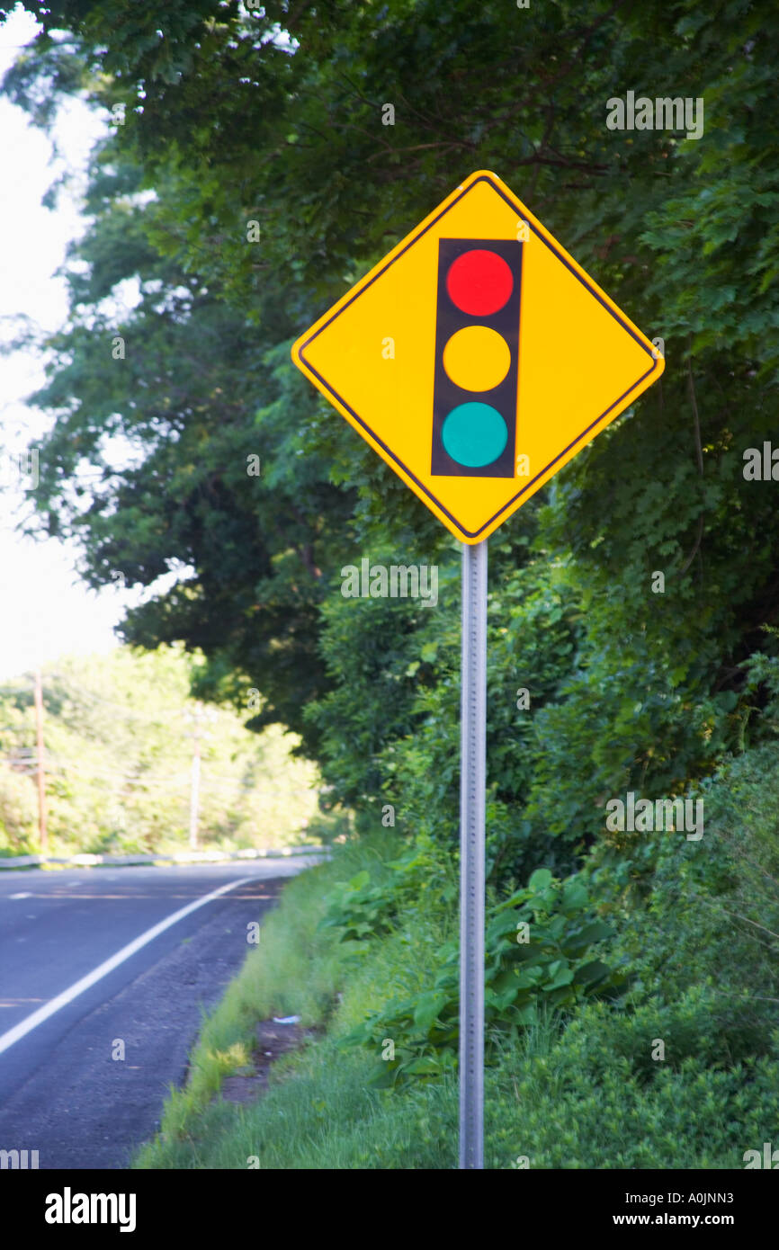Traffic Signal Ahead Sign Traffic Signal Ahead Sign